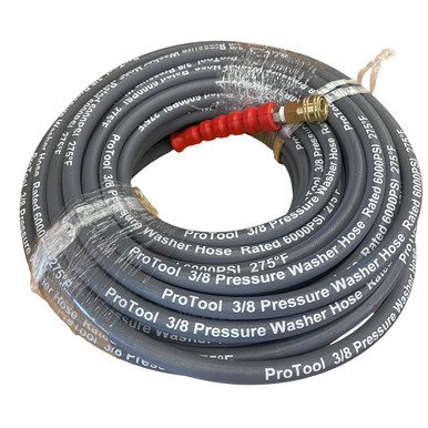ProTool 50ft Pressure Washer Hose 6000 PSI 2-Wire