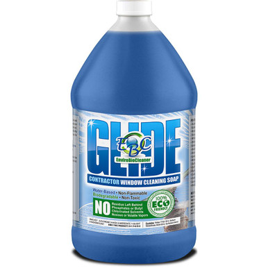 Glide Window Cleaning Soap Gallon - EBC | Streak-Free Shine & Eco ...