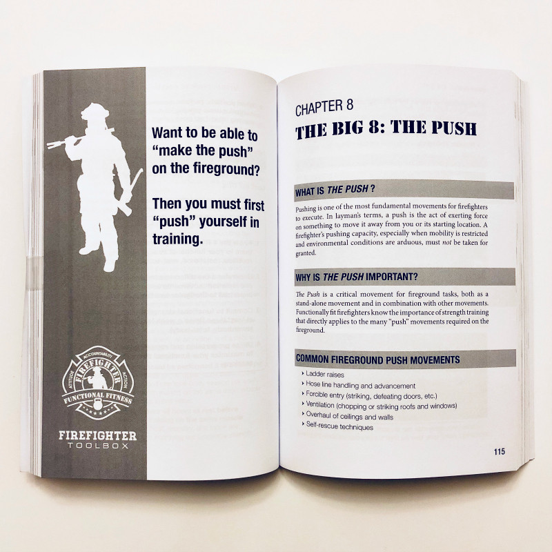 Firefighter Functional Fitness Paperback Book - Firefighter Toolbox LLC.