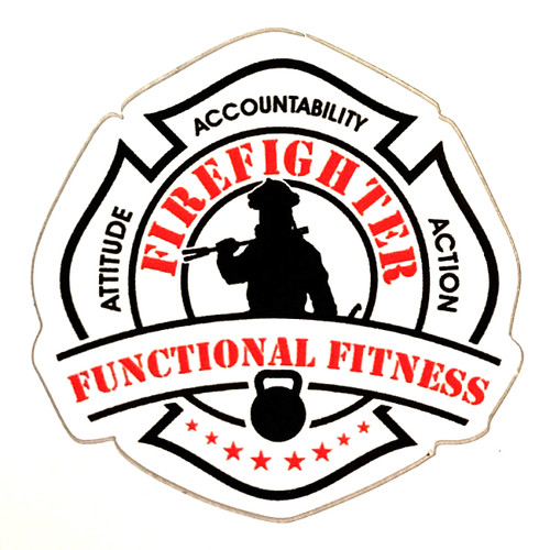Firefighter Functional Fitness Stickers - Firefighter Toolbox LLC.