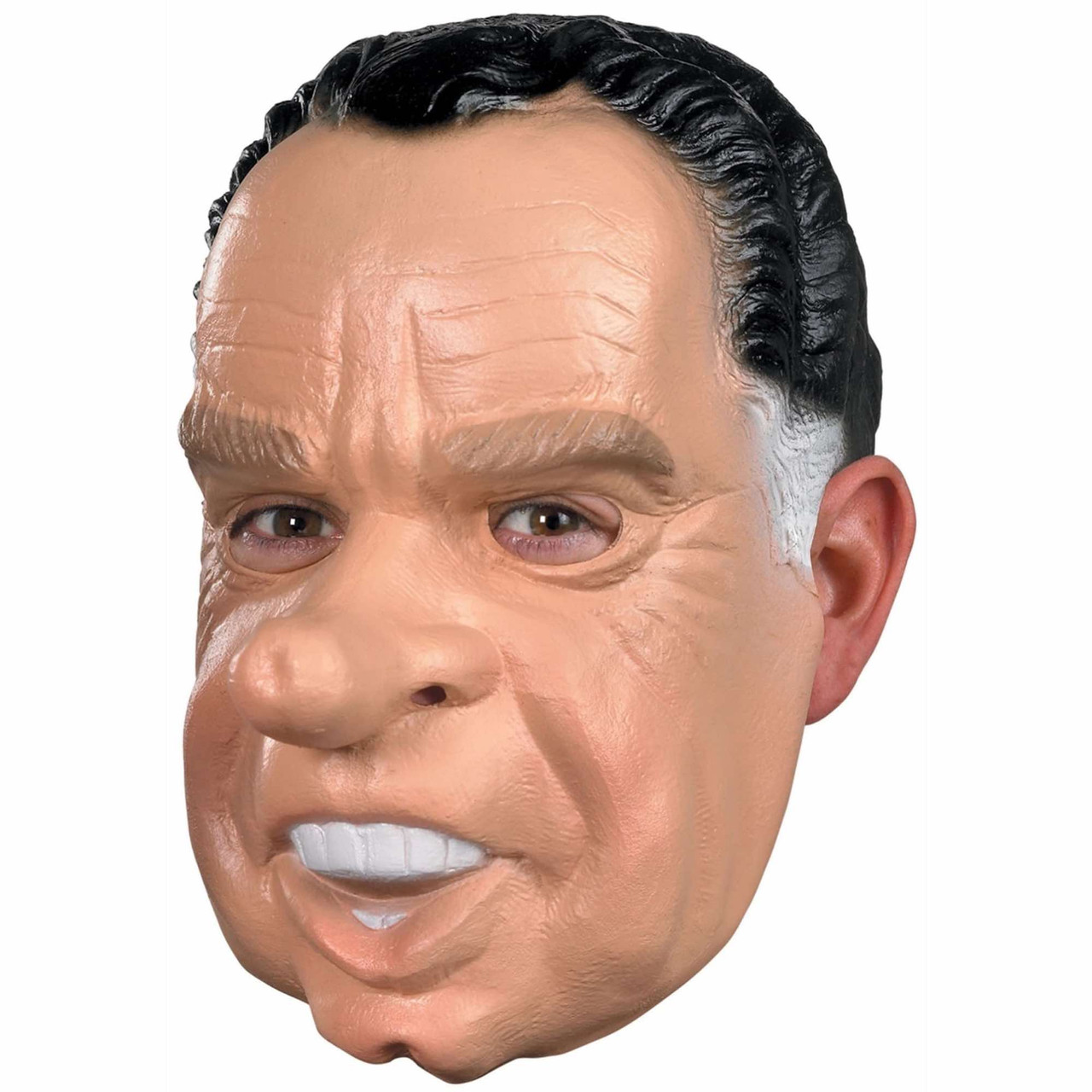 Nixon Deluxe Political US President Full Head Latex Mens Costume Mask ...