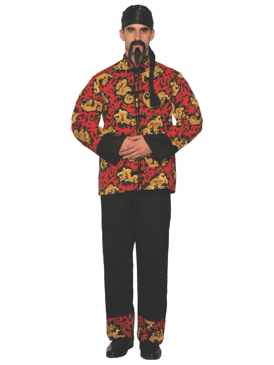 Dragon Prince Chinese China Man Ancient Asian Sensei Adult Dress Up ...