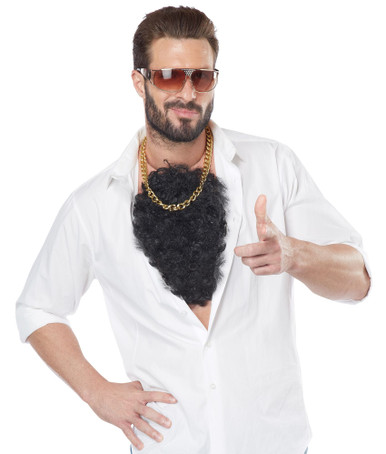 Macho Tough Guy Disco Gangster 1960s 70s 80s 90s Men Costume Hairy ...