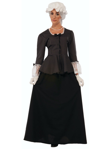 Martha Washington Colonial First Lady Olden Day Adult Womens Costume ...