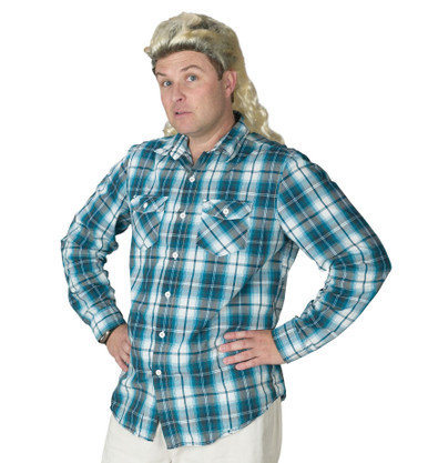 Mullet Bleached Blonde 80s Hillbilly Redneck White Trash Bogan Mens ...
