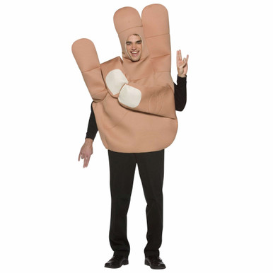 The Shocker Fingers Hand Gesture Comical Womens Mens Costume OS ...