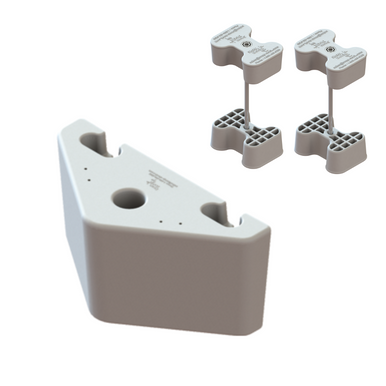 Snap Dock 3" Pipe Bracket (Heavy Duty)