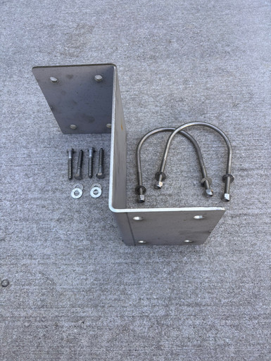Z Bracket, Stainless Steel, Single