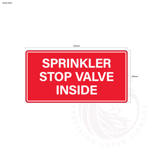 Sprinkler Stop Valve Inside