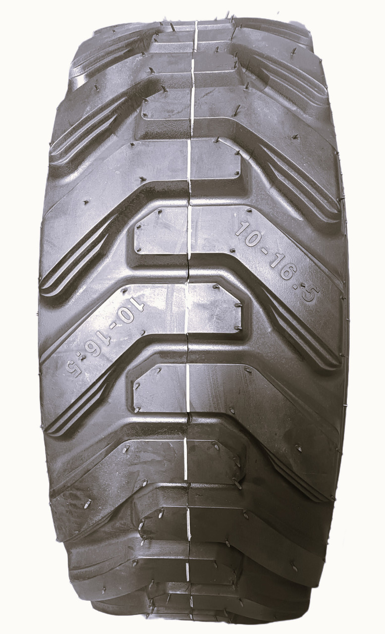10-16.5 Skid Steer Tubeless Tire w/Rim-Guard 14Ply Rating Super Heavy ...
