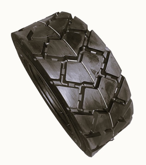 14-17.5 Skid Steer Loader Tubeless Tire w/Rim-Guard 16 Ply Rating Heavy ...