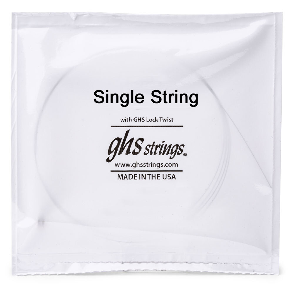 GHS Americana Bronze Plated Steel Single Guitar String .016 - the f-hole