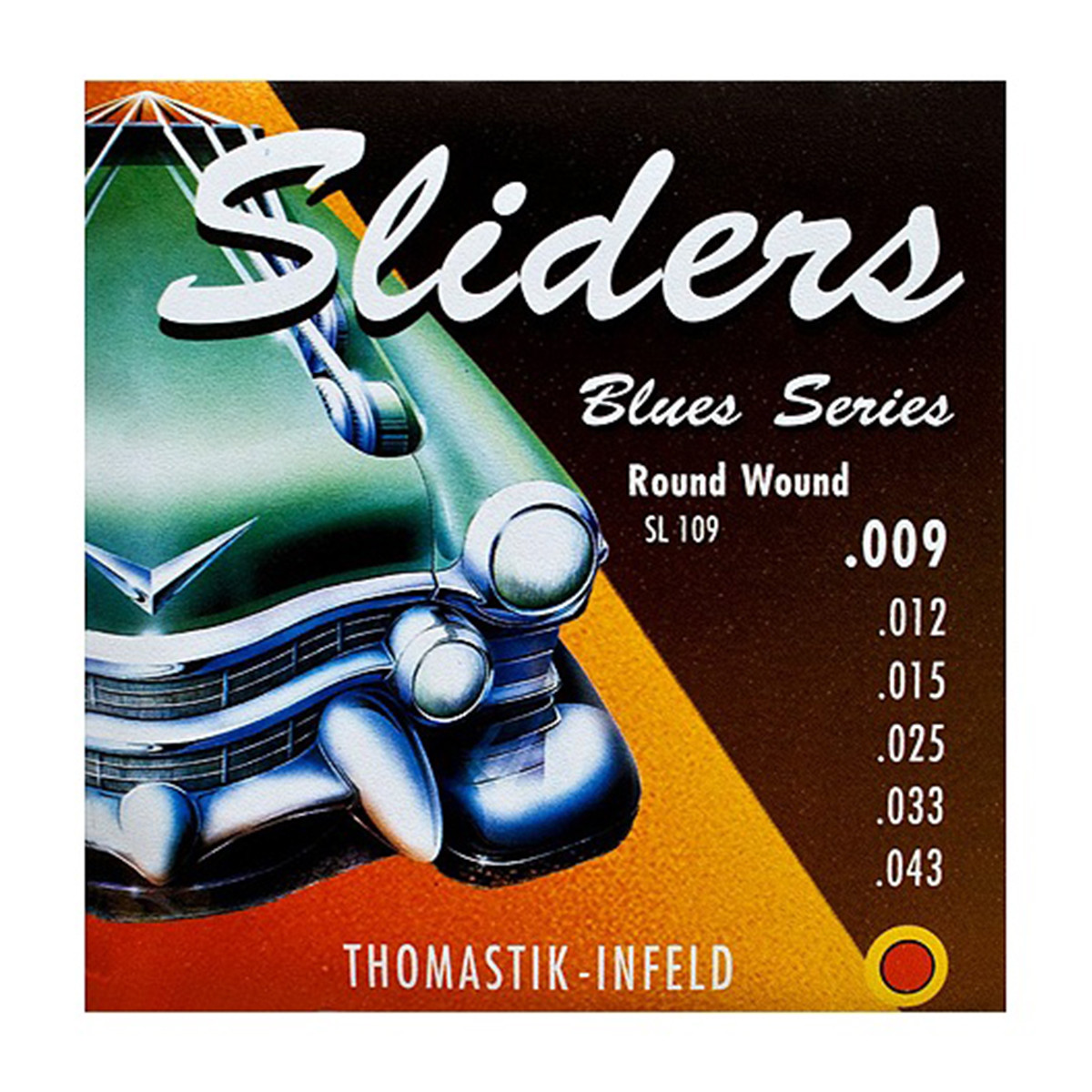 Thomastik-Infeld Blues Sliders Electric Guitar Strings 9-43 - the f-hole