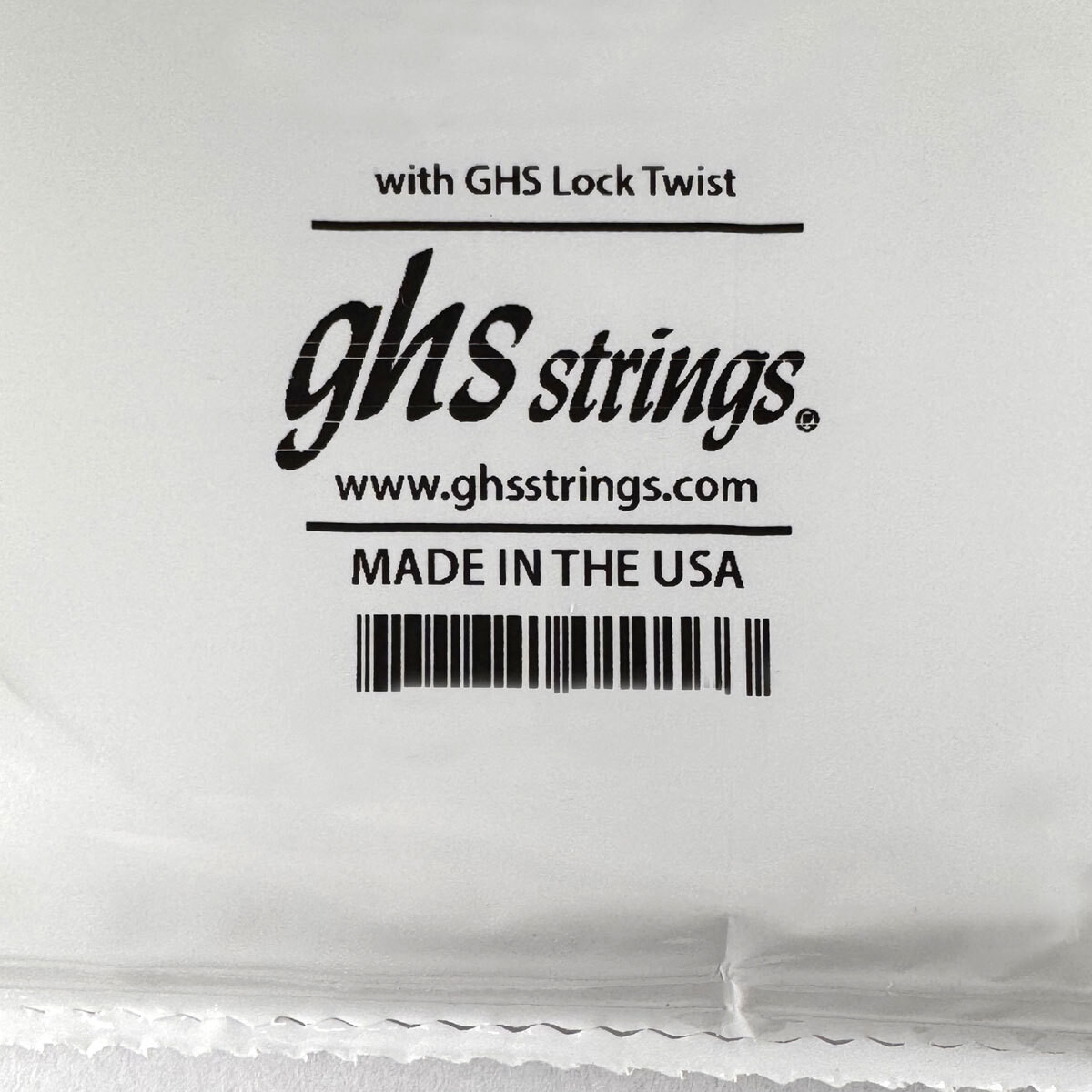 GHS Silk and Steel Silver Acoustic Single Guitar String .034 - the f-hole