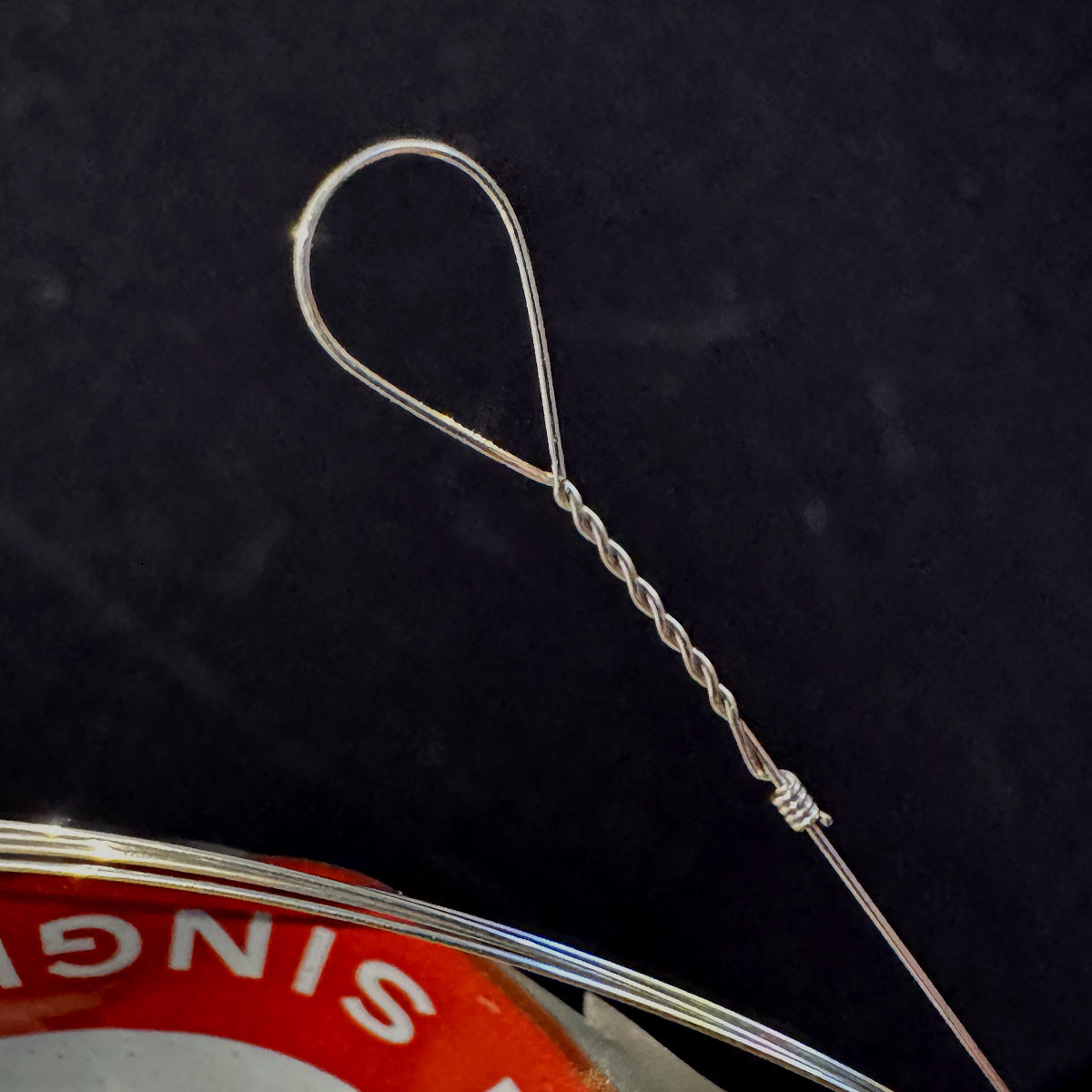 D'Addario Plain Steel Loop End Single Guitar String .0095 - the f-hole