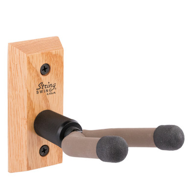 String Swing Wall Mount Banjo Hanger Oak - the f-hole
