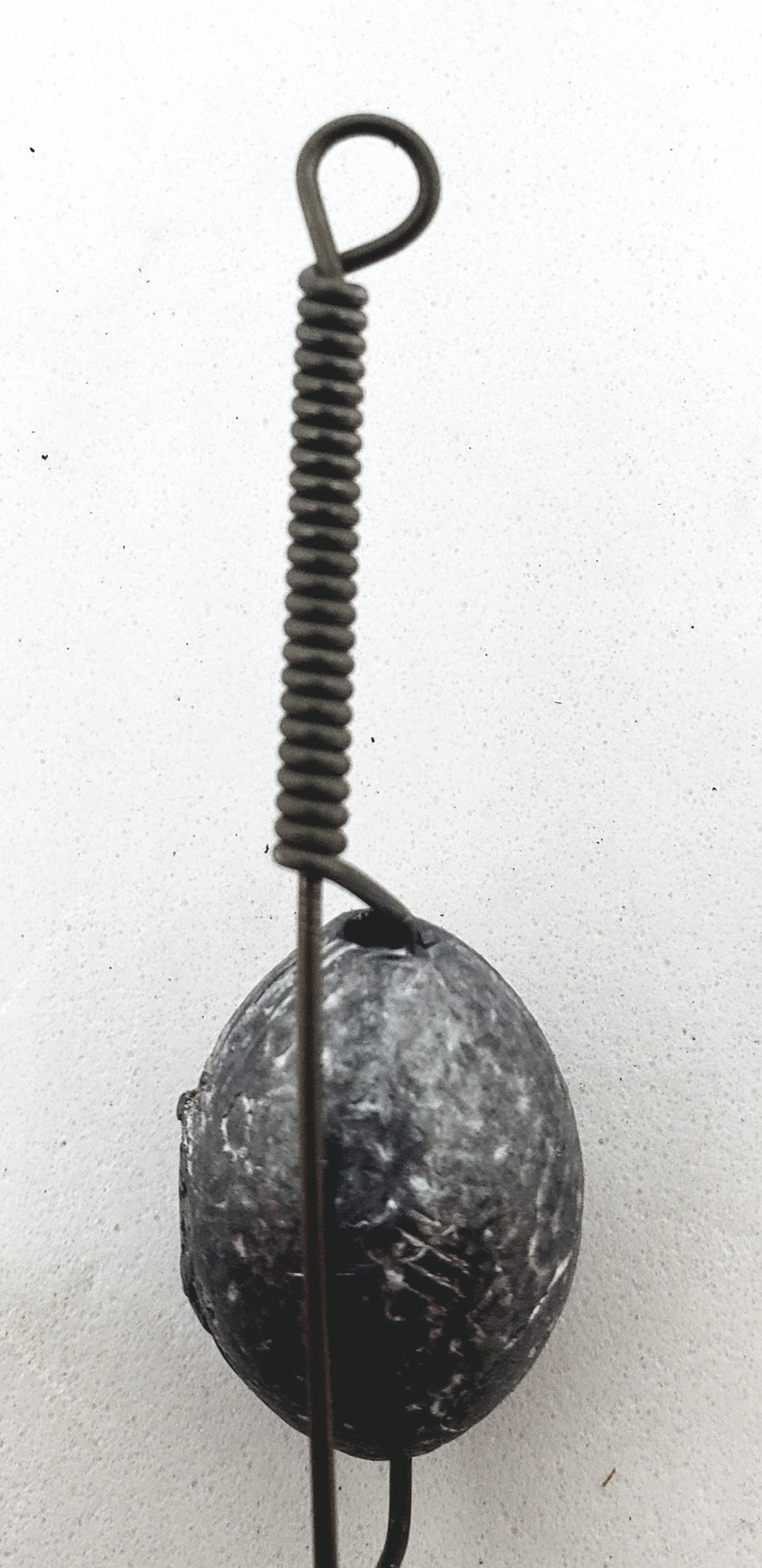 Pin Rigs Long for dredge lure heads over baits round weights