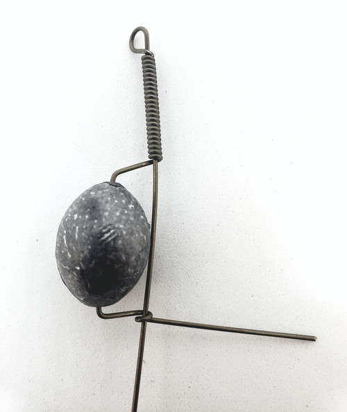 Pin Rigs Long for dredge lure heads over baits round weights