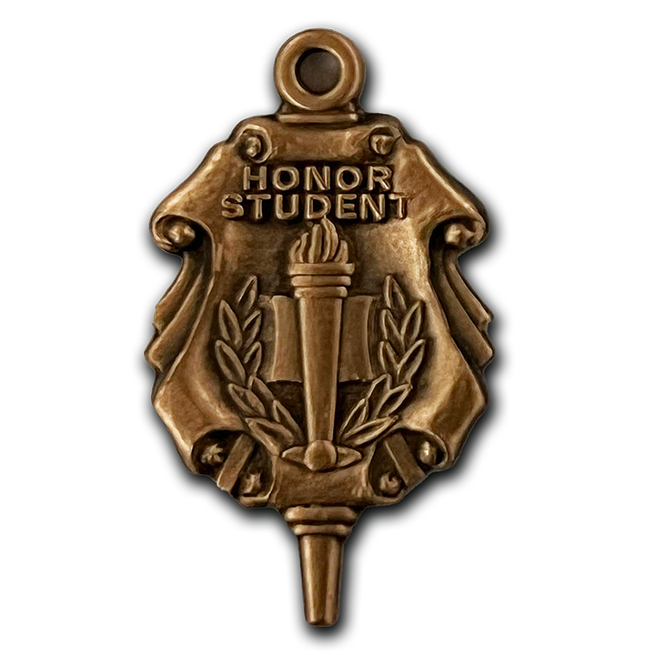 Honor Student Scroll Charm