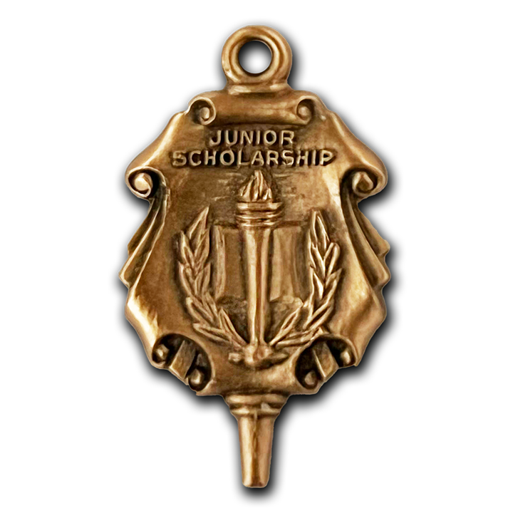 Junior Scholarship Scroll Charm