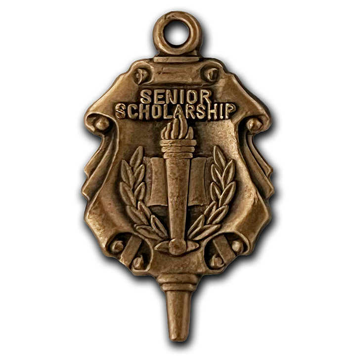 Senior Scholarship Scroll Charm