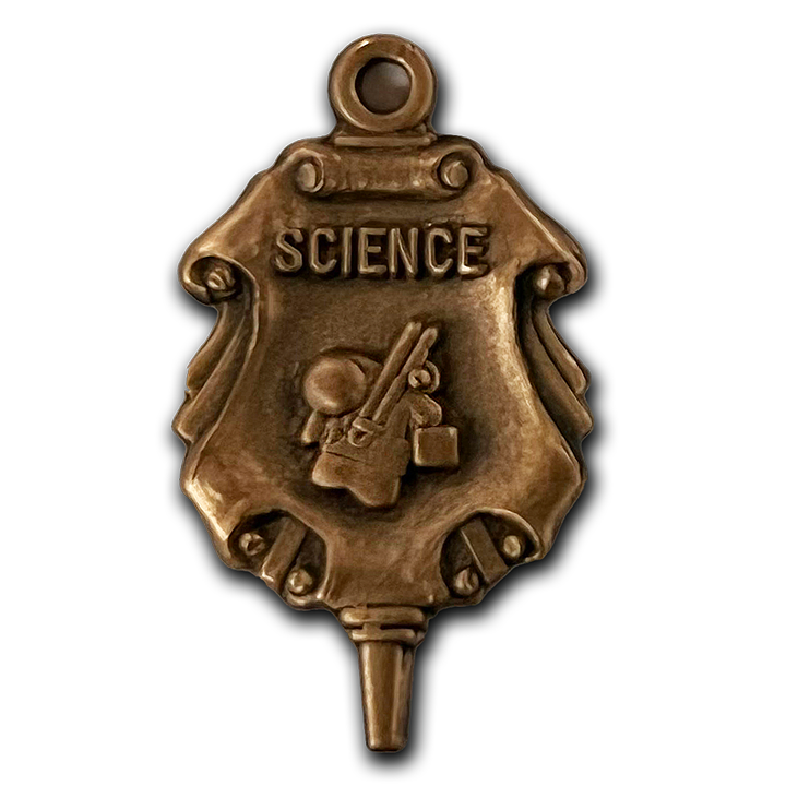 Science Scroll Charm