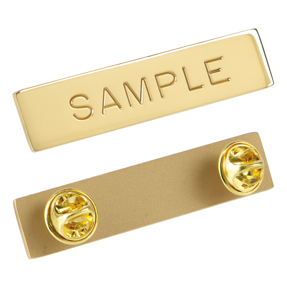 Brass Uniform Name Bar