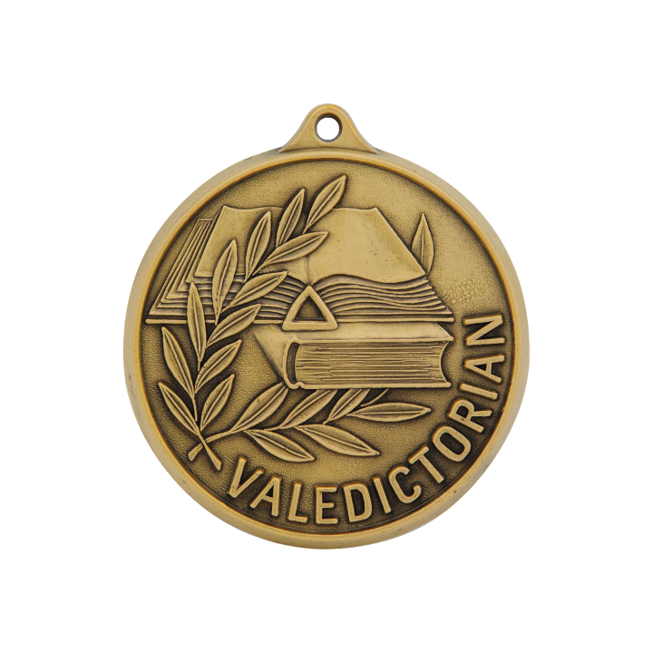 3" Heritage Valedictorian Medallion-Bronze