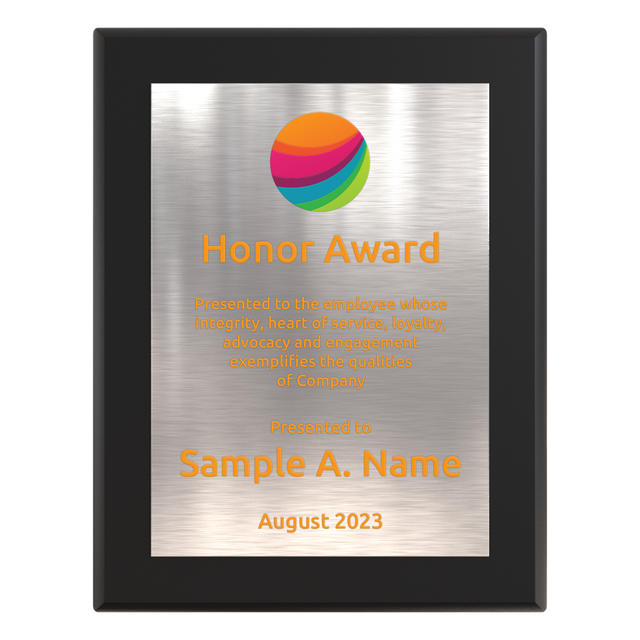 Plaques - Color Plus - MTM Recognition