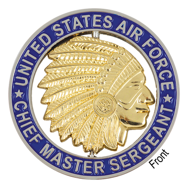 Chief Master Sergeant USAF Challenge Coin - 10 PACK