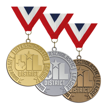 UIL 2" Medal - District