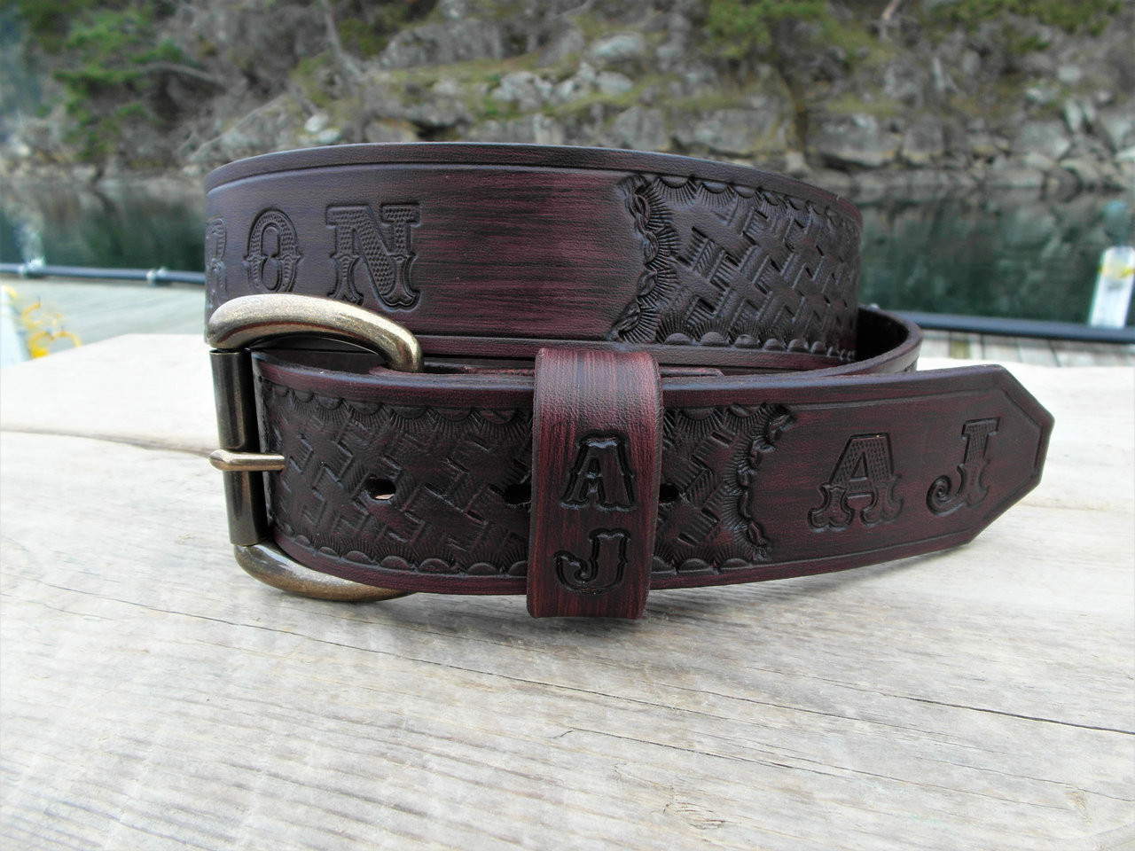 Leather Belt Personalized 3 Ways