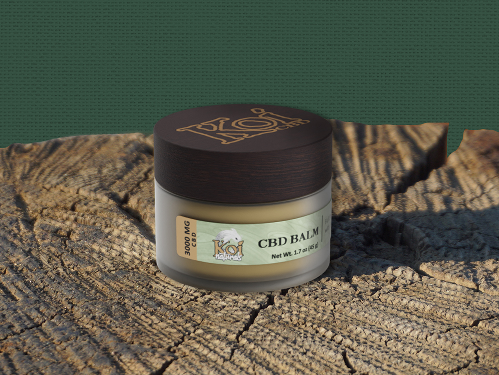 Buy Full Spectrum CBD Balm – 3000mg CBD Cream for Support | Koi CBD