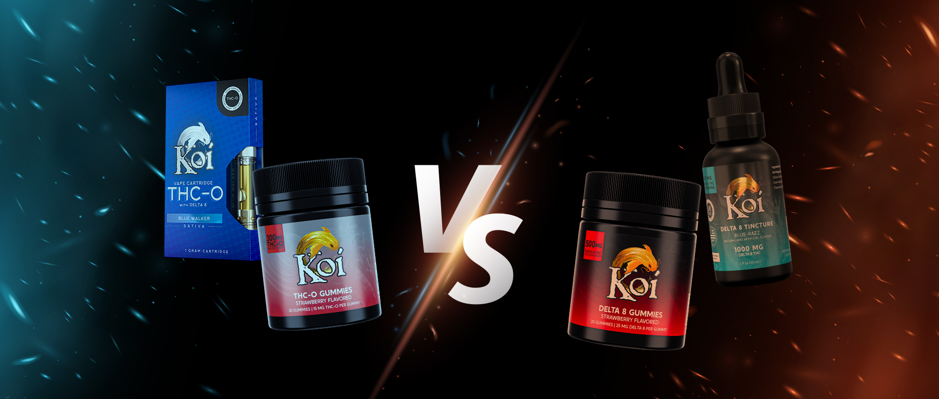 THC-O Vs Delta 8 - KOI CBD