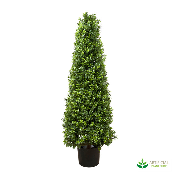 Boxwood pyramid tree 1m - Artificialplantshop.com.au