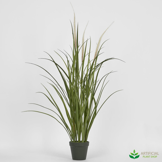 Grass bush potted 95cm - Artificialplantshop.com.au