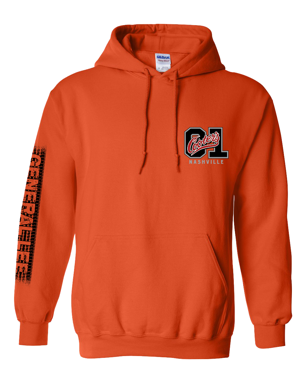 General Lee with Flag Pullover Hoodie - Cooter's Place