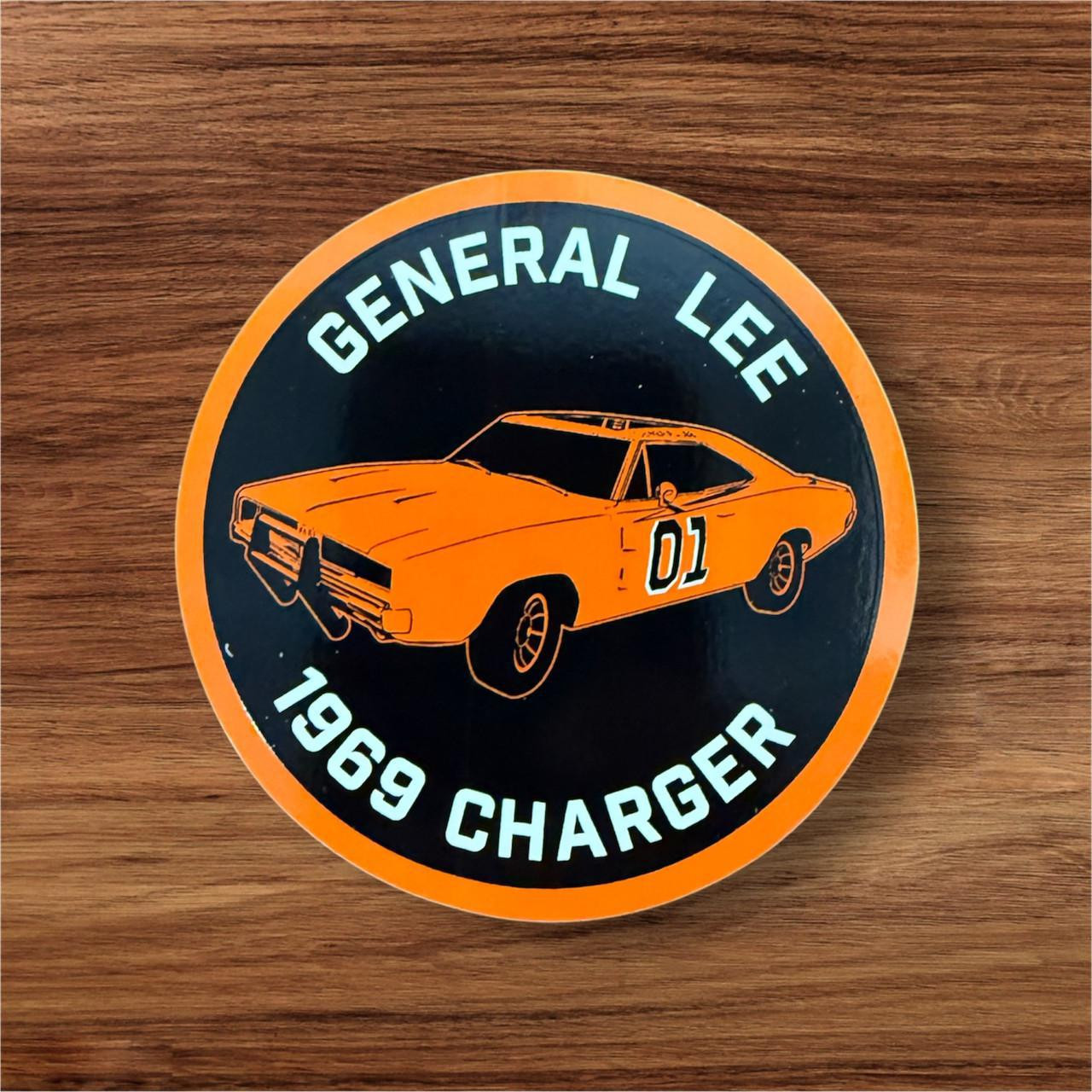 General Lee Circle Sticker - Cooter's Place