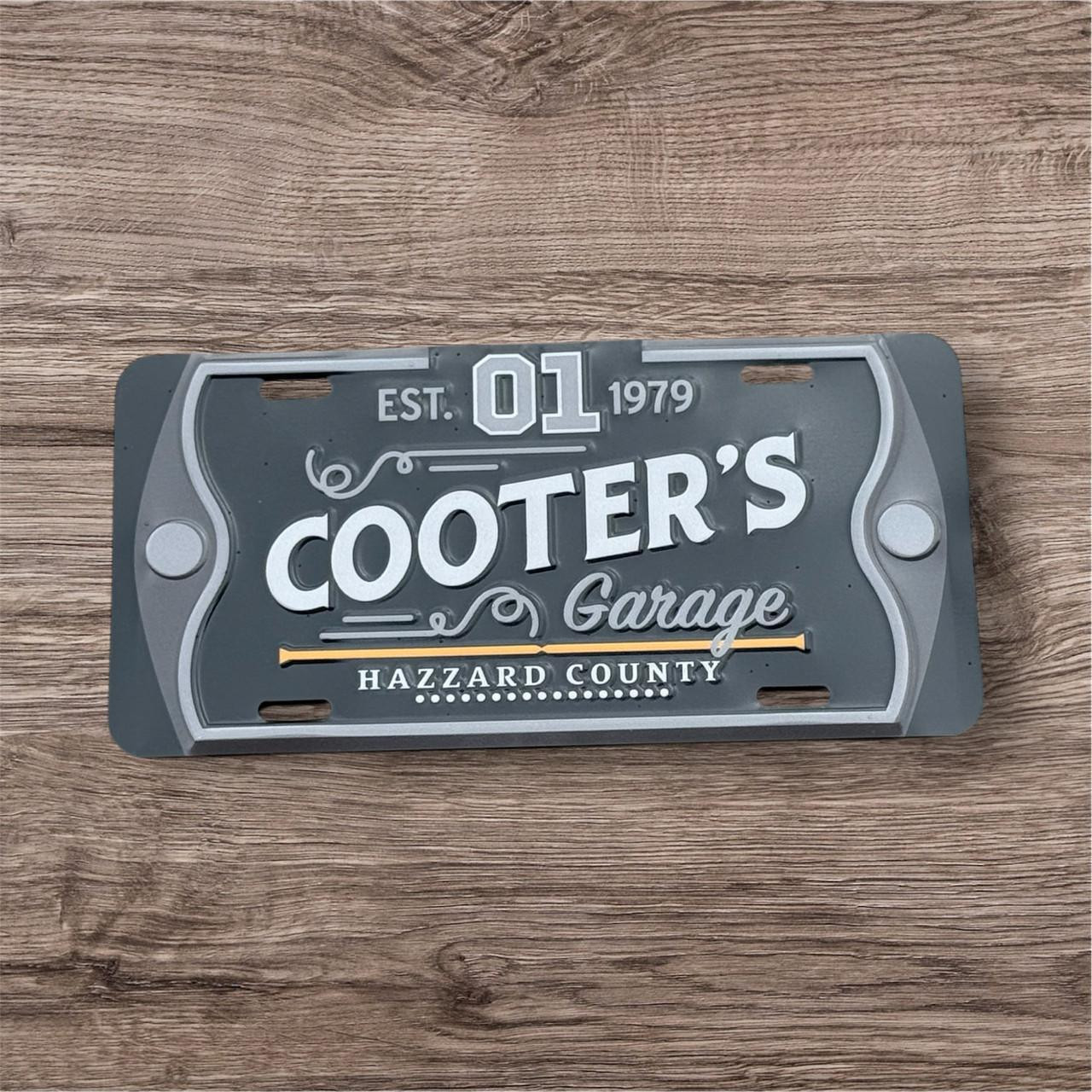 Rivets License Plate - Cooter's Place