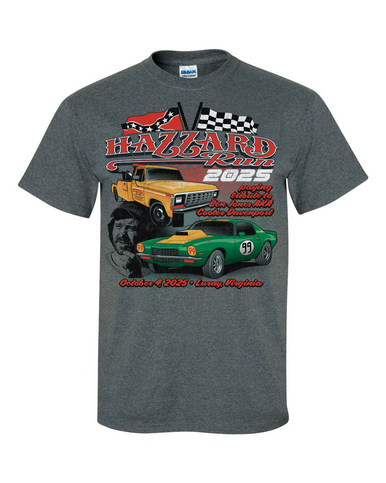 Hazzard Run 2025 T-shirt (Pre-Order) - Cooter's Place