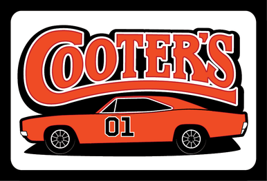 Old School General Lee Postcard - Cooter's Place