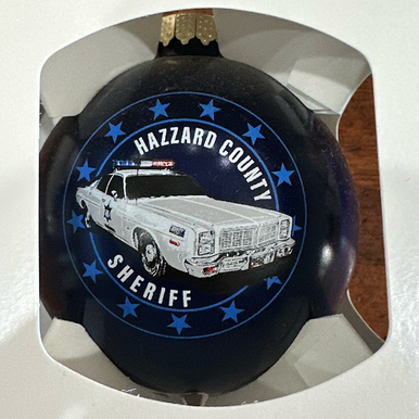 Sheriff Patrol Christmas Ornament - Cooter's Place