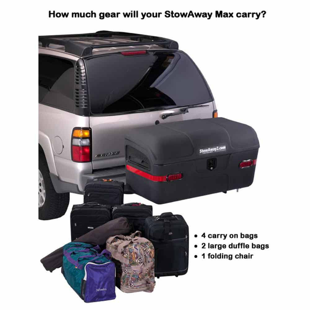 StowAway2 MAX Hitch Cargo Carrier: Ultimate Storage Solution