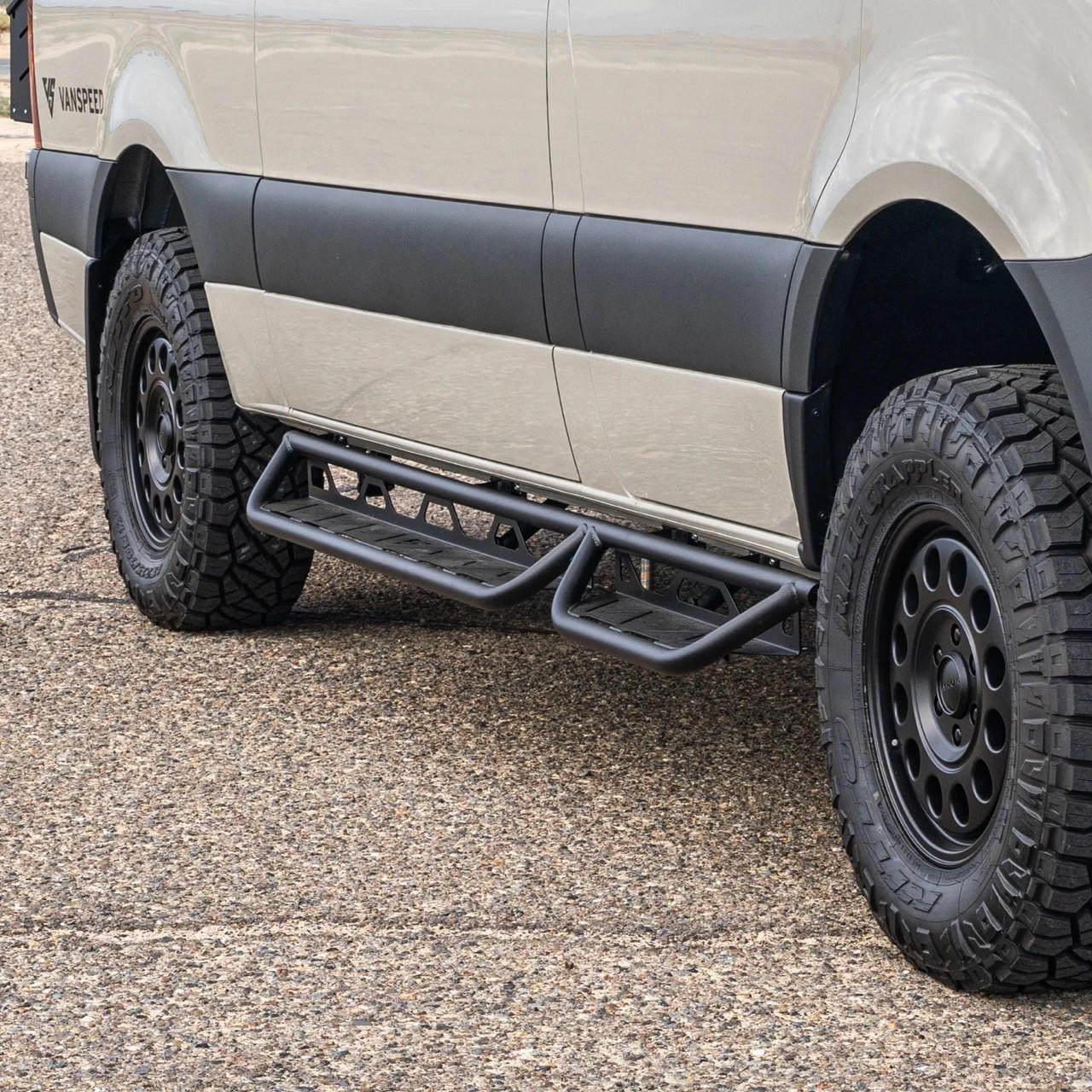 Vanspeed Sprinter Side Steps - High-Quality Running Boards