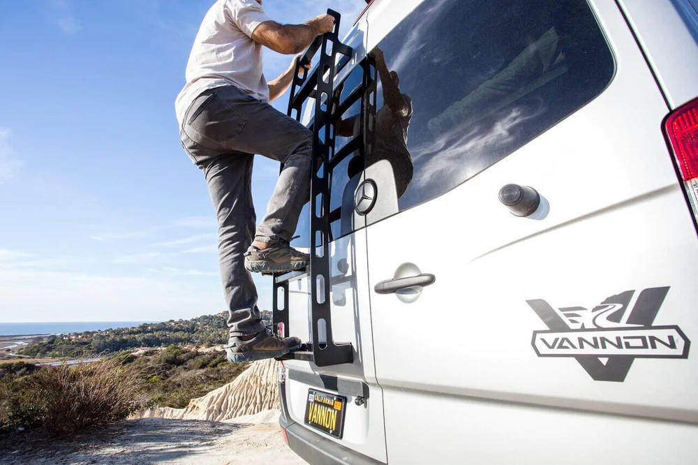 Rear Ladder For High Roof Sprinter Vans 2008+ Vannon
