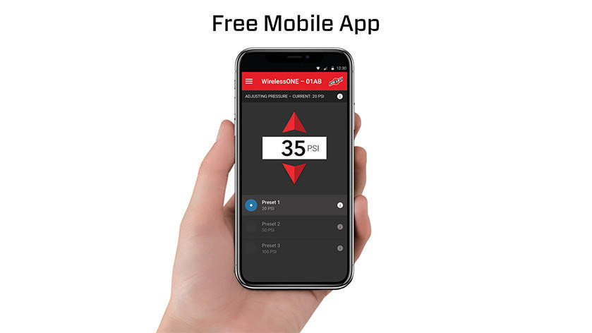 Air Lift WirelessONE EZ Mount: Bluetooth Compressor System