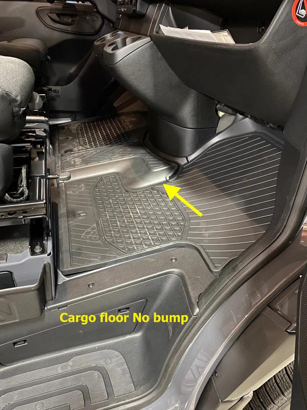 Sprinter Custom-Fit Rubber Floor Mats: Durable Protection