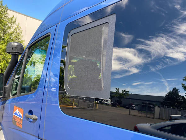 Sprinter Slider Window Screen Pair: Ultimate Ventilation