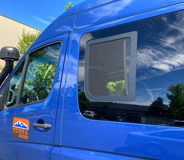 Sprinter Slider Window Screen Pair: Ultimate Ventilation