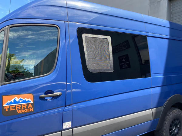 Sprinter Slider Window Screen Pair: Ultimate Ventilation